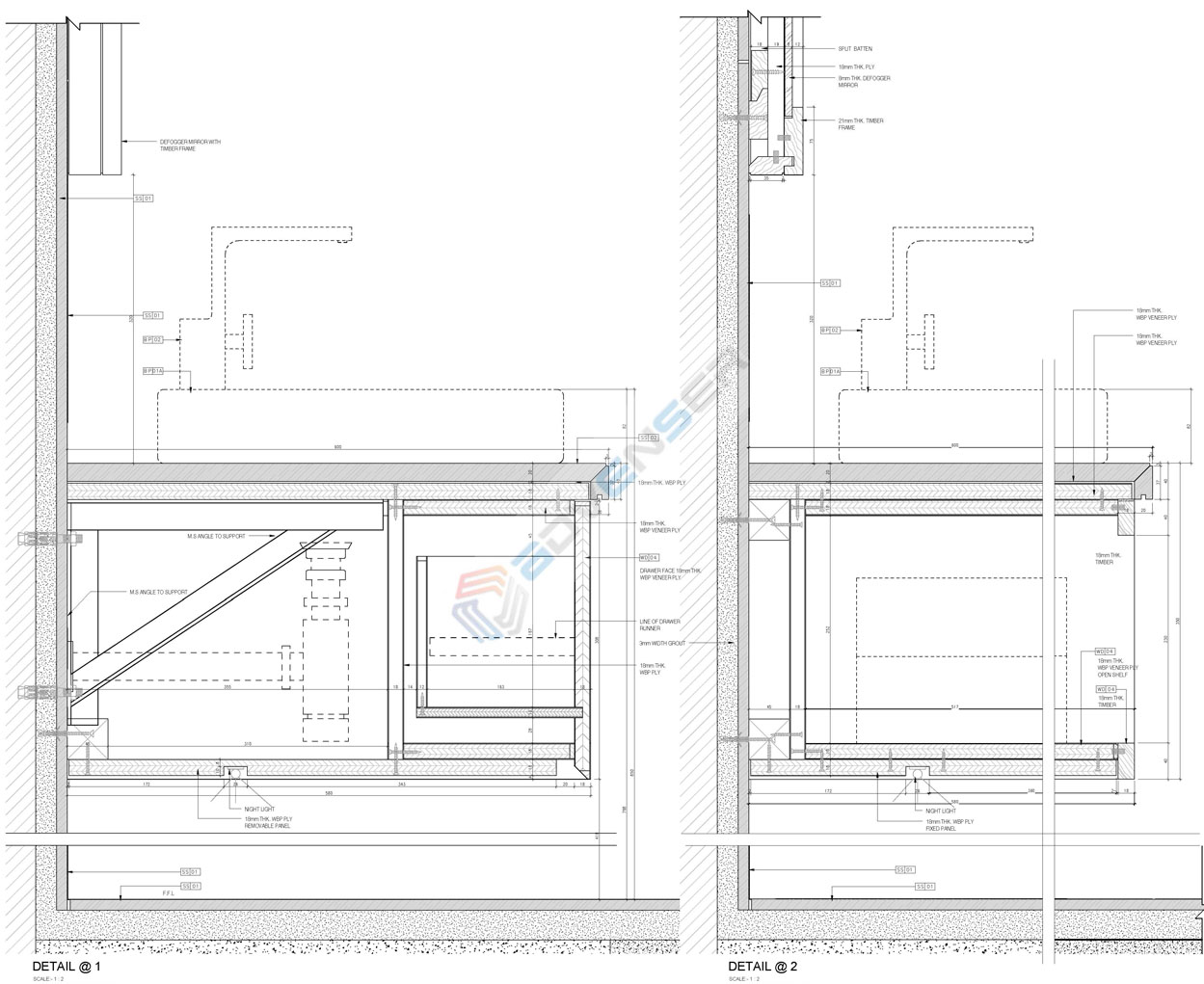 Millwork Drafting Services - Well Engineered and Coordinated