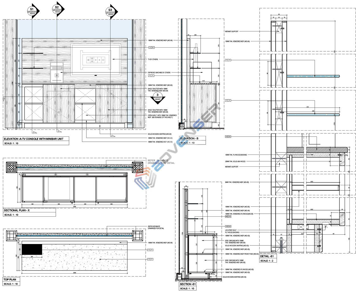 Millwork Shop Drawing Services - Well Engineered and Coordinated