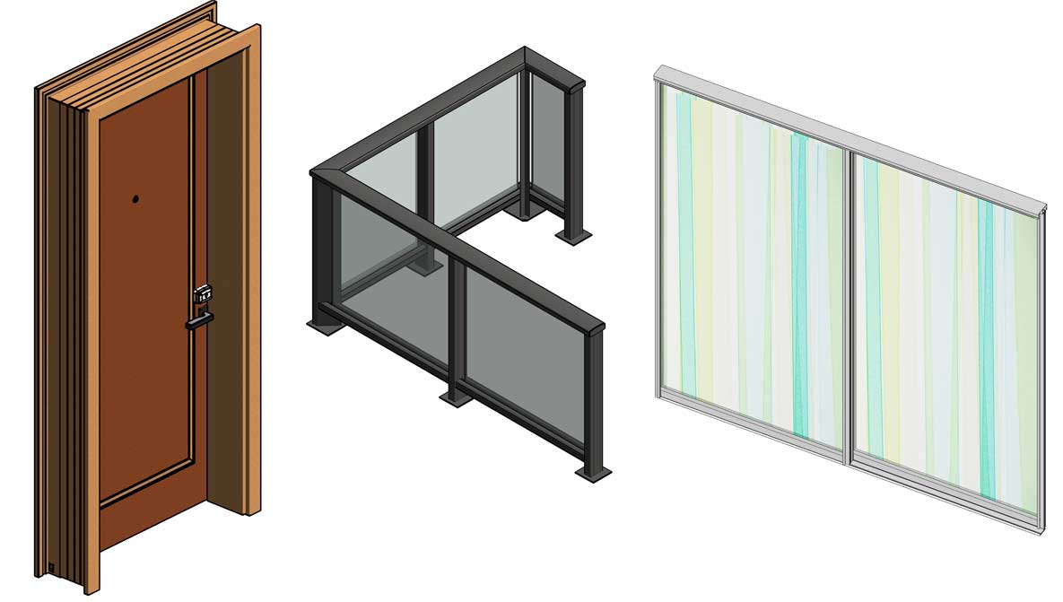 Custom Family Creation, Revit Families, BIM Families